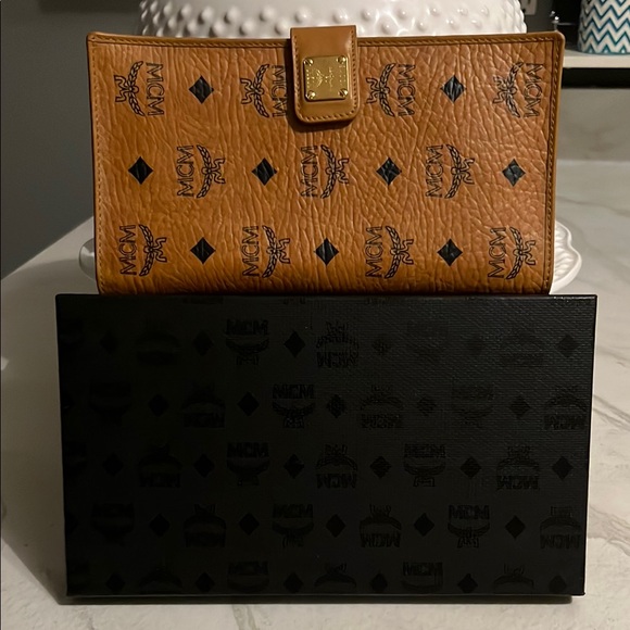 MCM | Bags | Rare Large Mcm Bifold Long Wallet | Poshmark